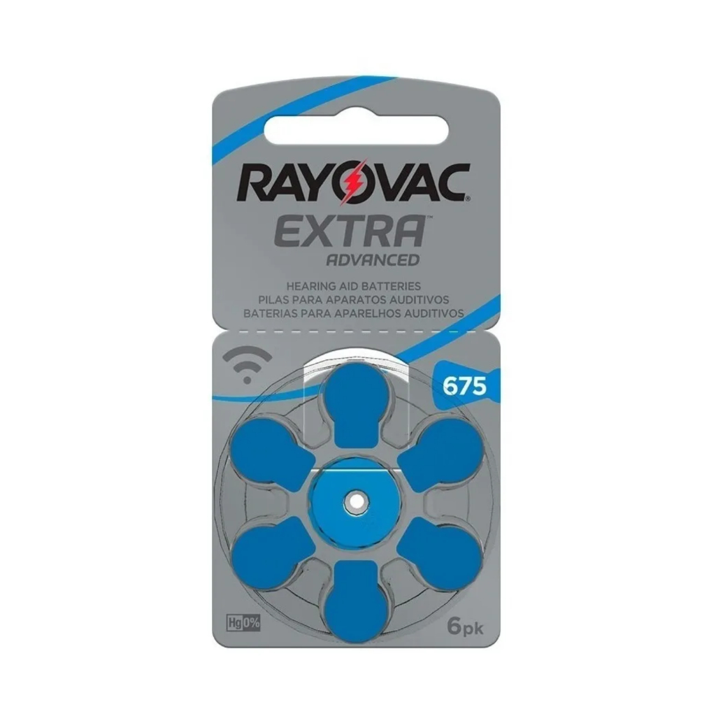 675 Rayovac 675 para Aparelho Auditivo - 30 Unidades | Shopee Brasil