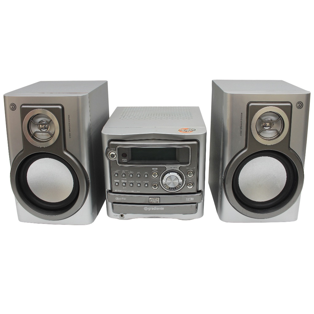 Micro System CD Radio AM/FM HI-FI Gradiente MS-M400 Stereo MP3 70W RMS ...