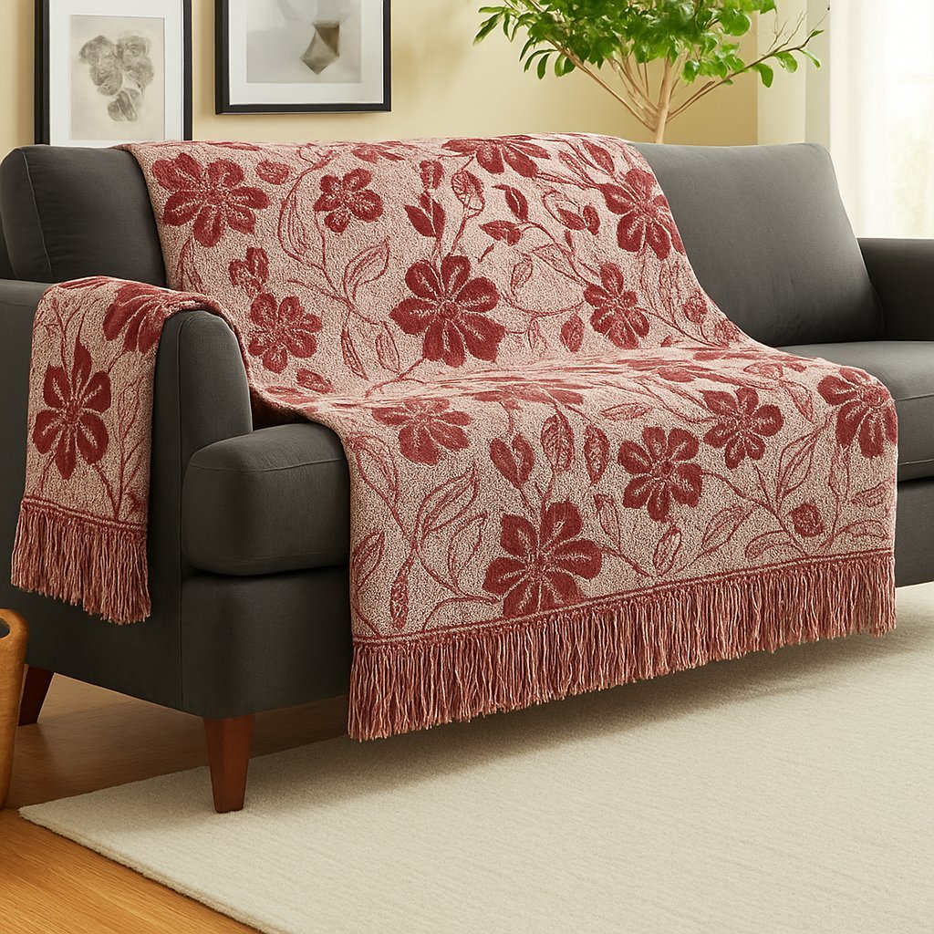 Manta Indiana Para Sofá e Cama com Franjas *Oferta Limitada | Shopee Brasil