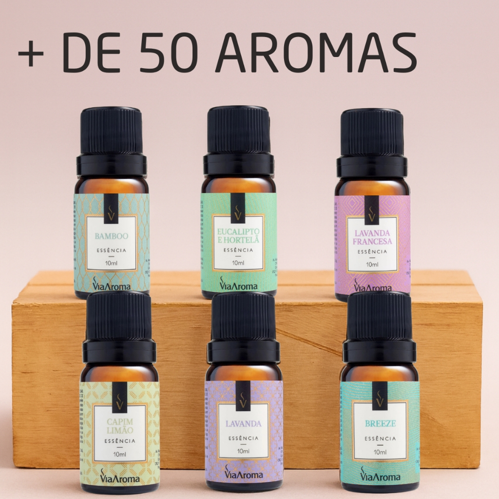 Essência Via Aroma 10ml – Aromatiza, Relaxa e Perfuma Ambientes ...