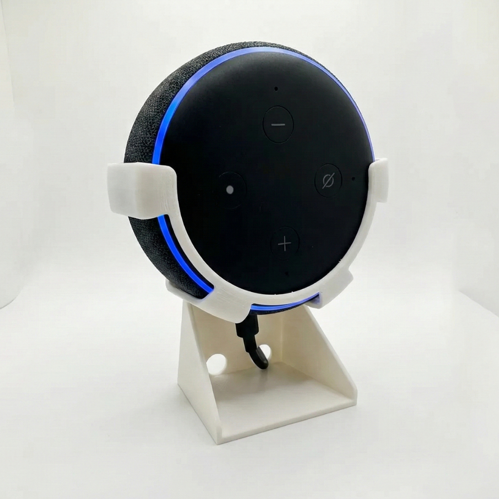 Suporte Alexa Echo Dot 3 Vertical De Mesa | Shopee Brasil