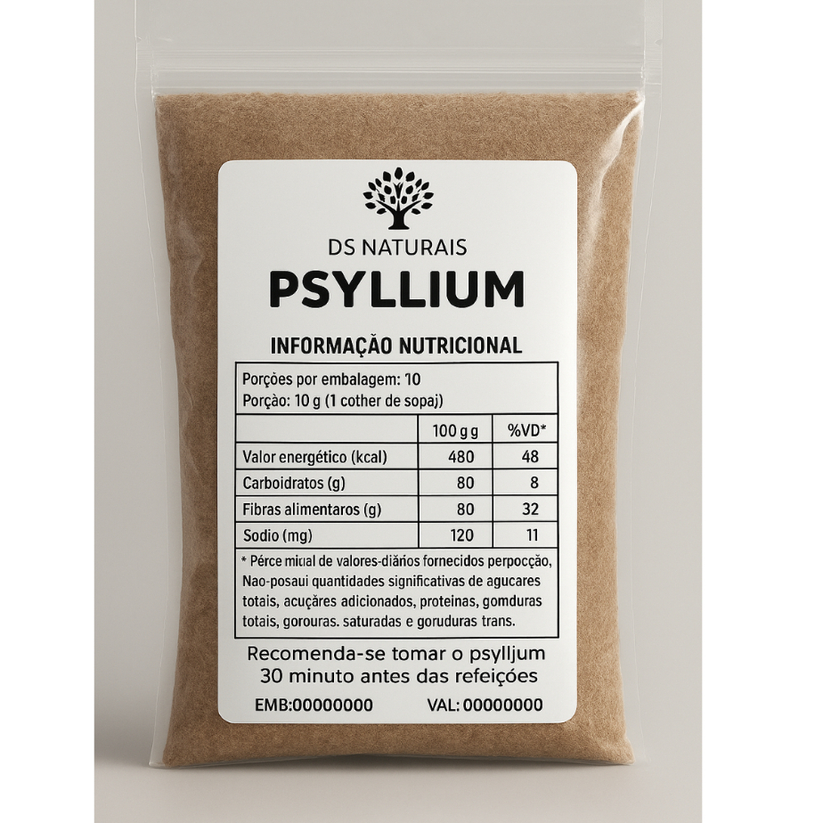 PSYLLIUM HUSK 1KG 100% NATURAL | Shopee Brasil
