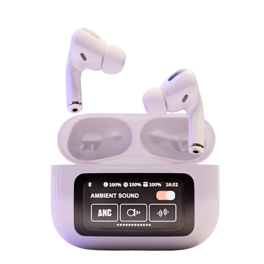 Fone Bluetooth Com Tela Lcd It-blue Display Touch Cor Branco Branco ...