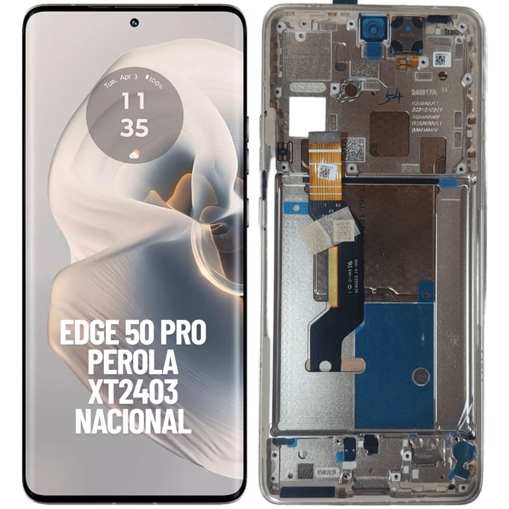 TELA FRONTAL DISPLAY POLED COMPATIVEL MOTOROLA MOTO EDGE 50 PRO XT2403 ...