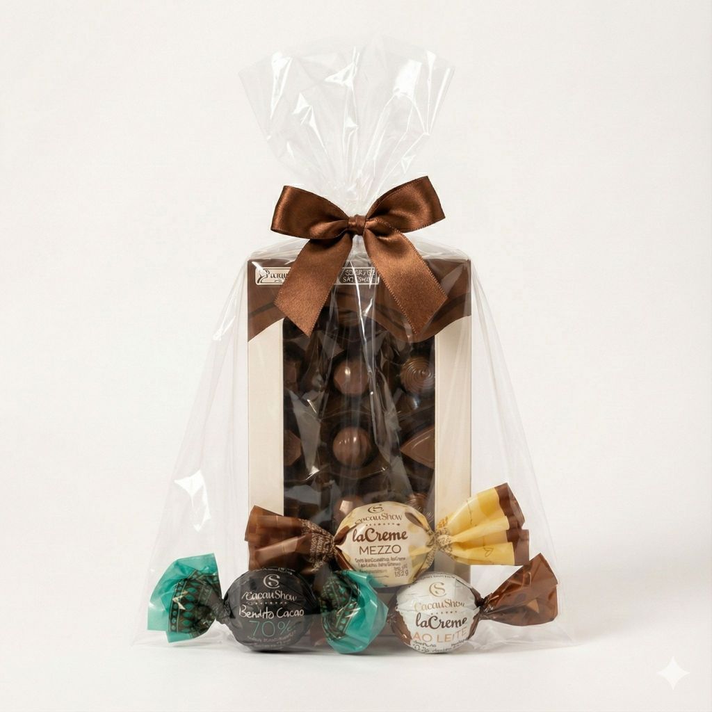 Kit Cacau Show com 4 Itens – Mini Show LaCreme 108g + 3 Trufas Sortidas | Shopee Brasil