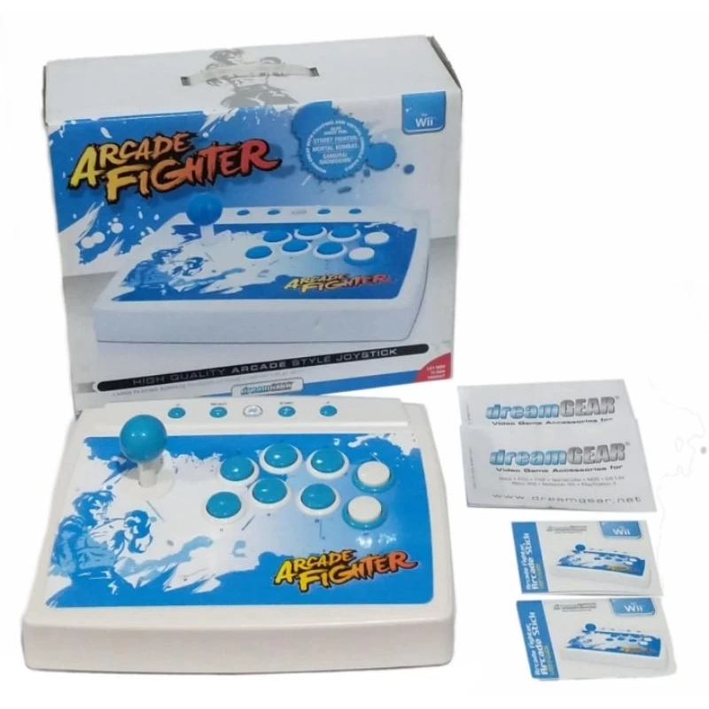 Controle Arcade Fighter - Nintendo Wii Original | Shopee Brasil