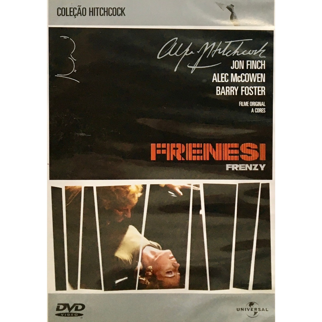 Frenesi (dvd) Alfred Hitchcock | Shopee Brasil