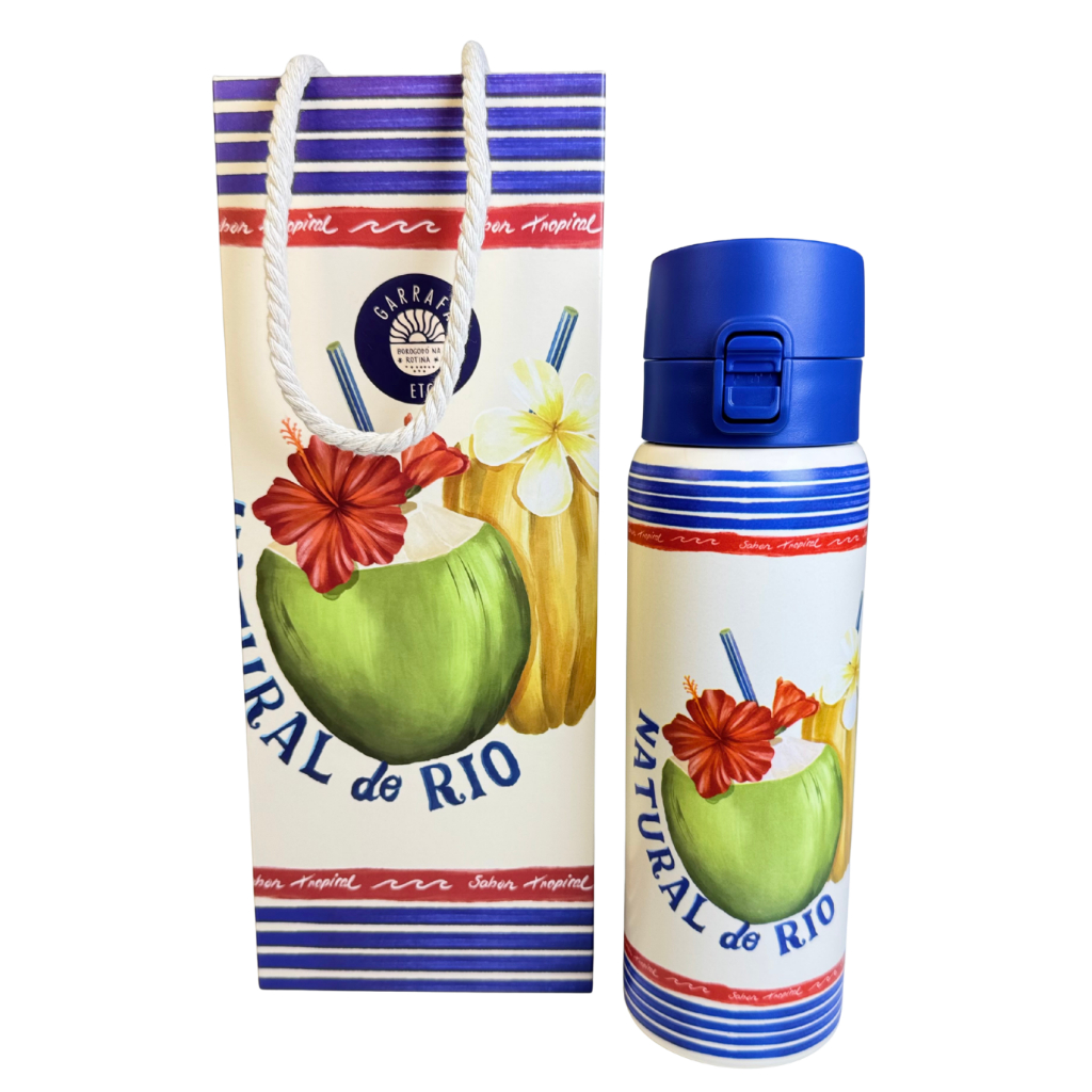 Garrafa térmica Farm ETC 650ml exclusiva original Farm RIo 2026 ...