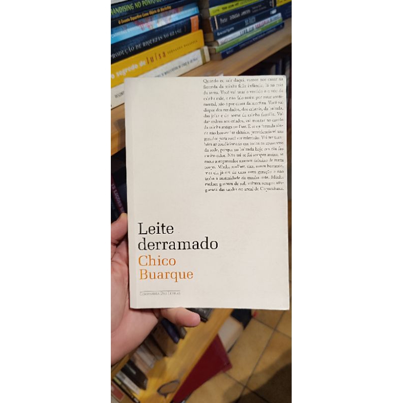 LEITE DERRAMADO - CHICO BUARQUE | Shopee Brasil