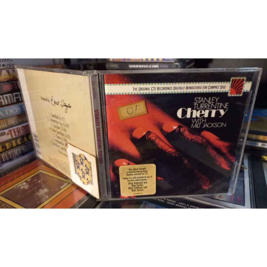 Cd Stanley Turrentine With Milt Jackson - Cherry- Excelente Raro IMP ...