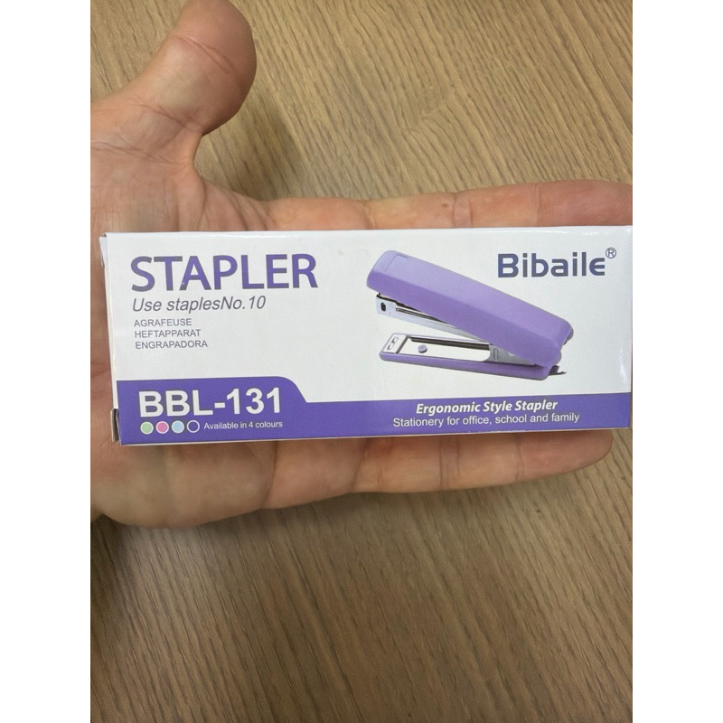 Grampeador Ergonômico Bibaile BBL-131 - Usa Grampos Nº 10 - Ideal ...
