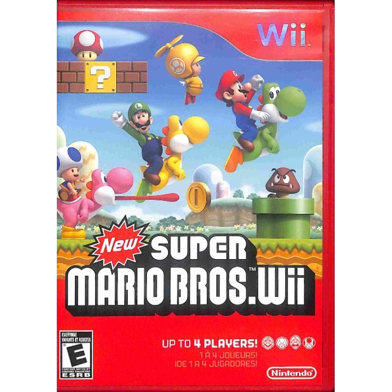 🍄 New Super Mario Bros. Wii – Jogo Original para Nintendo Wii | Shopee ...
