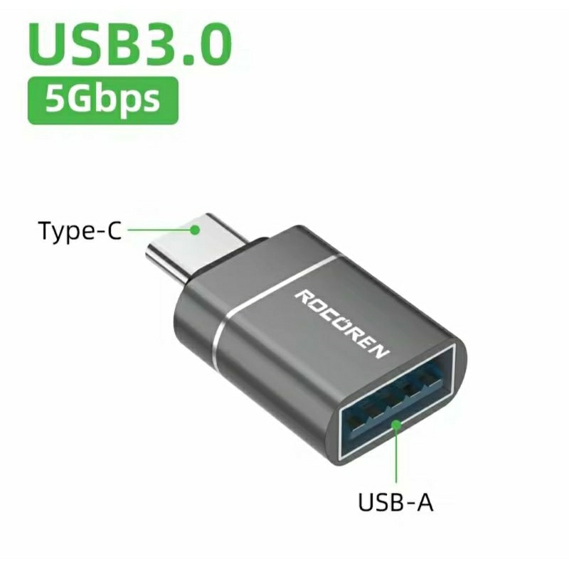 Adaptador OTG USB 3.0 para Tipo C, Micro Tipo C Macho para USB 2.0 Fêmea | Shopee Brasil