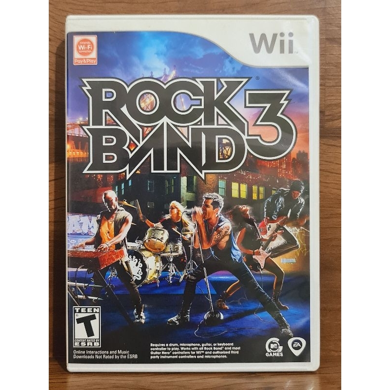 Rock Band 3 Original Completo P/ Nintendo Wii | Shopee Brasil
