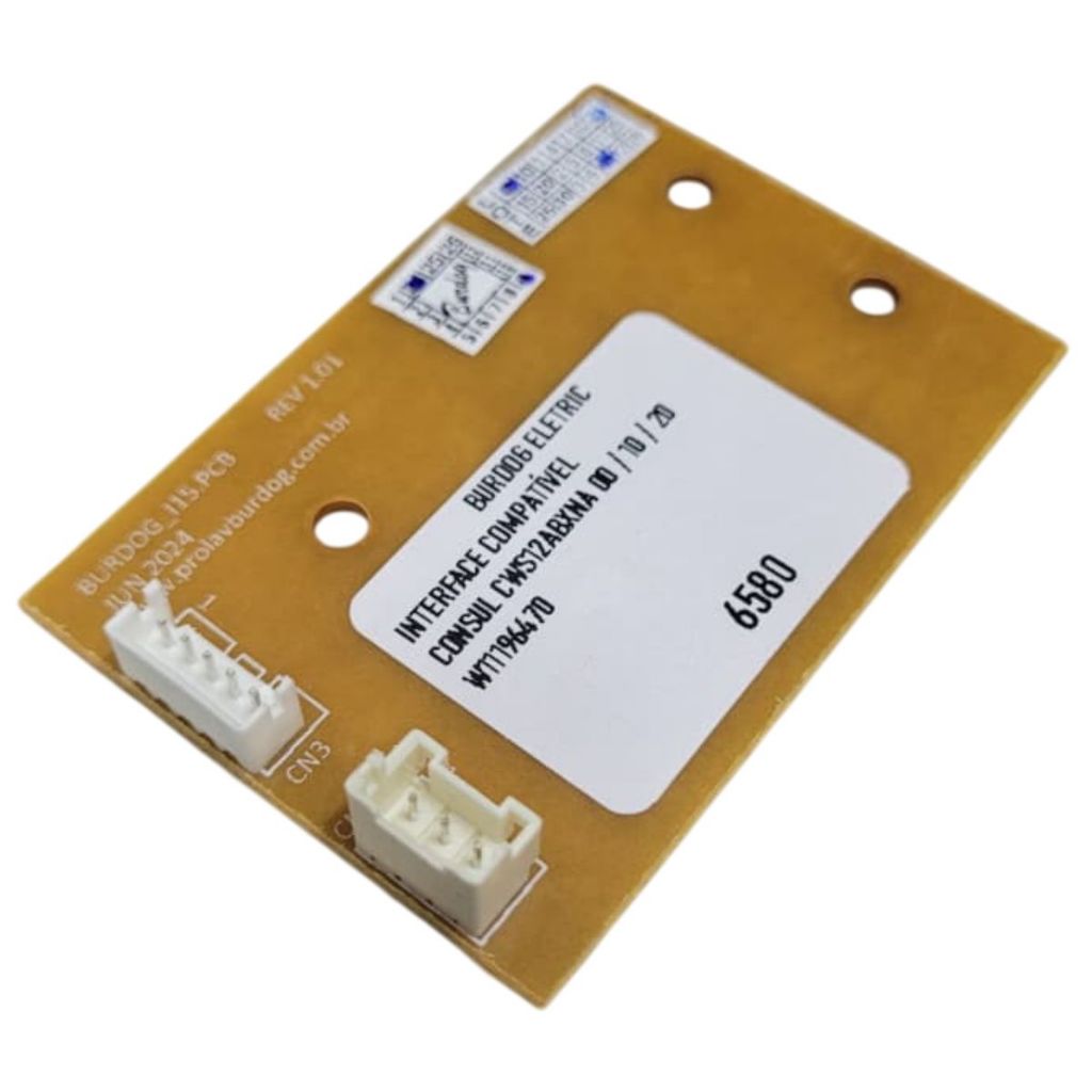 Placa Interface Lavadora Consul CWS12A W11196470 Burdog | Shopee Brasil