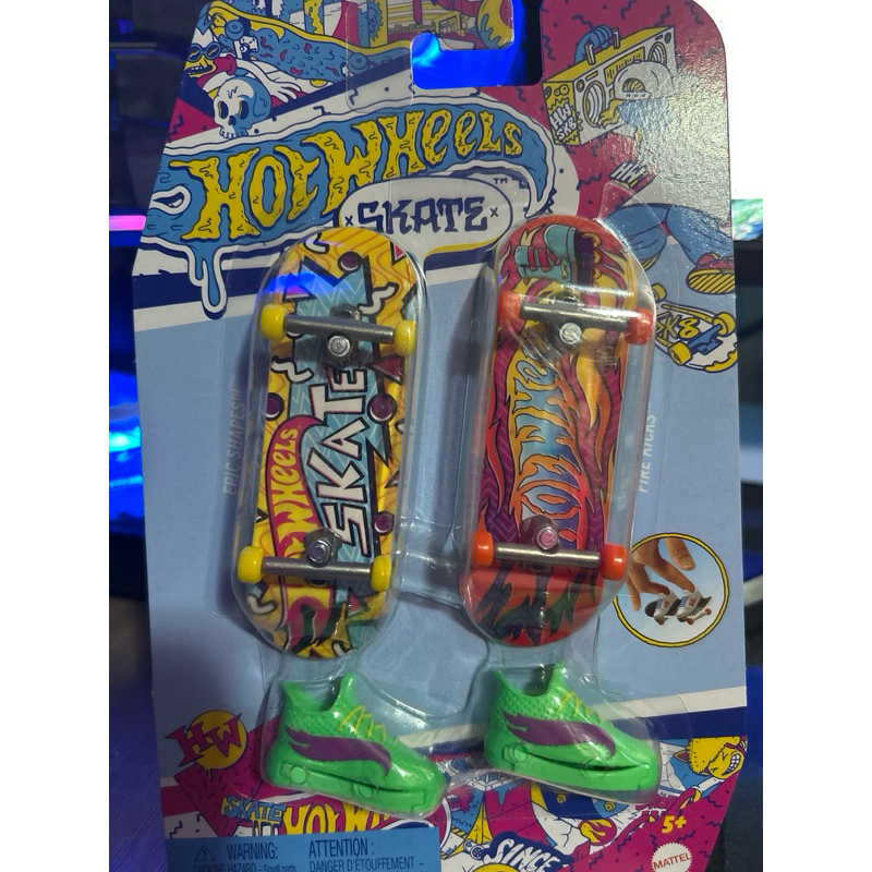 SKATE DE DEDO HOTWHEELS FIRE KICKS HXL22 | Shopee Brasil