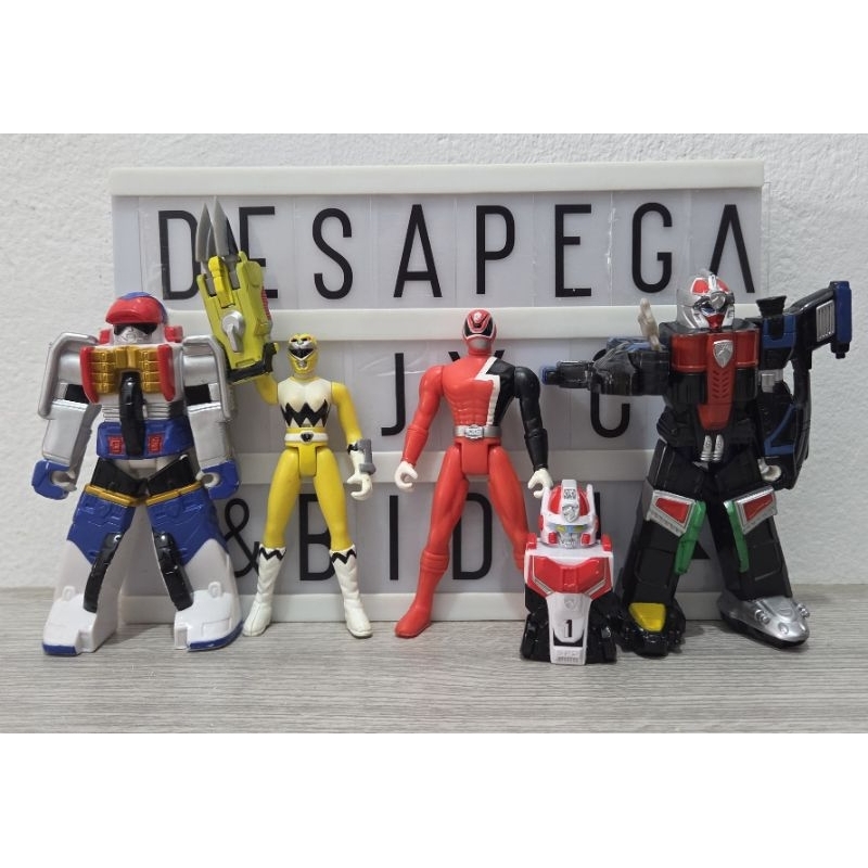 Power Rangers Bandai 2002 Lote | Shopee Brasil