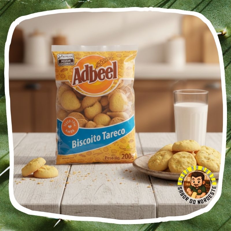 Biscoito de milho tareco 200 G | Shopee Brasil