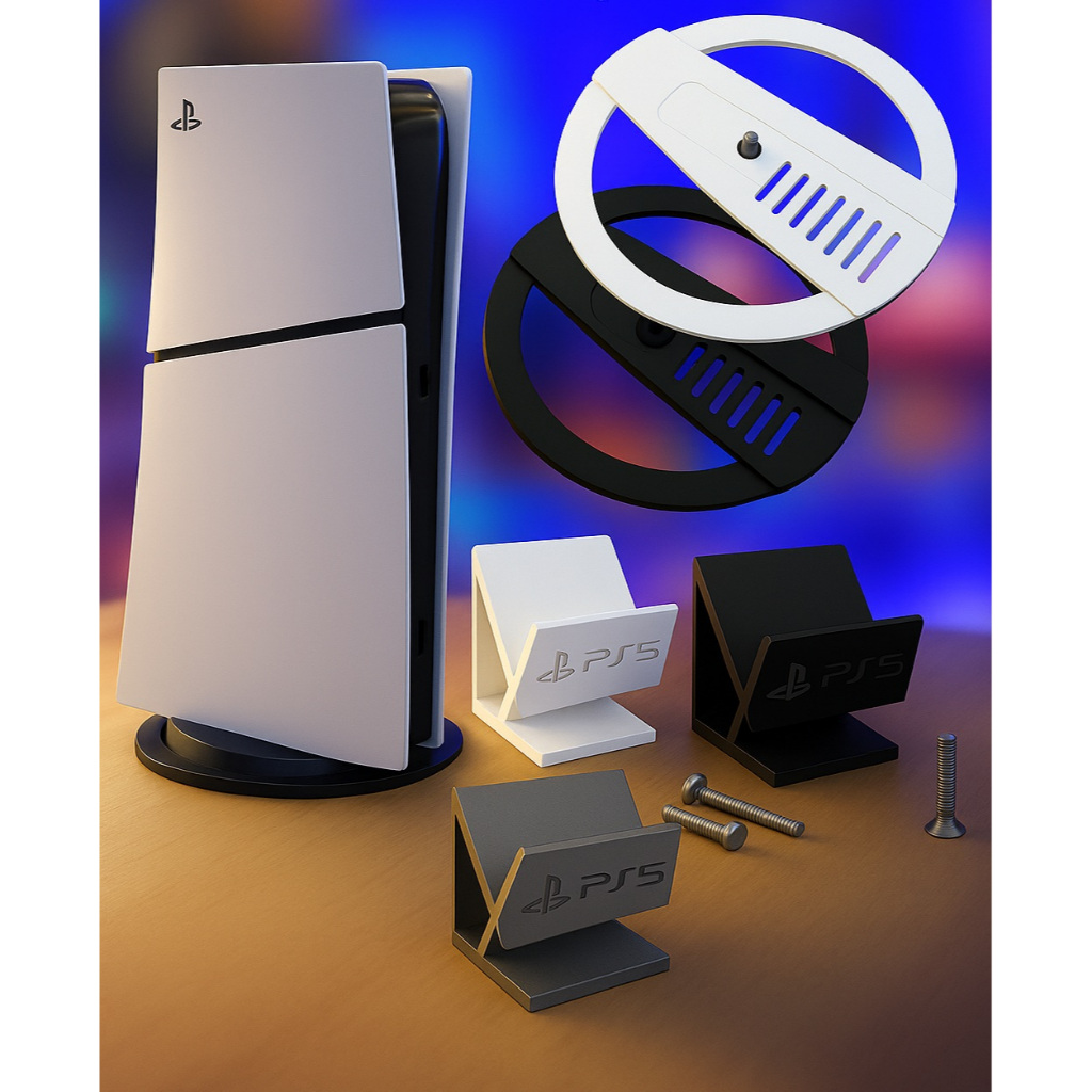 Suporte para Ps5 Playstation 5 Base Vertical todos modelos Slim Pro ...