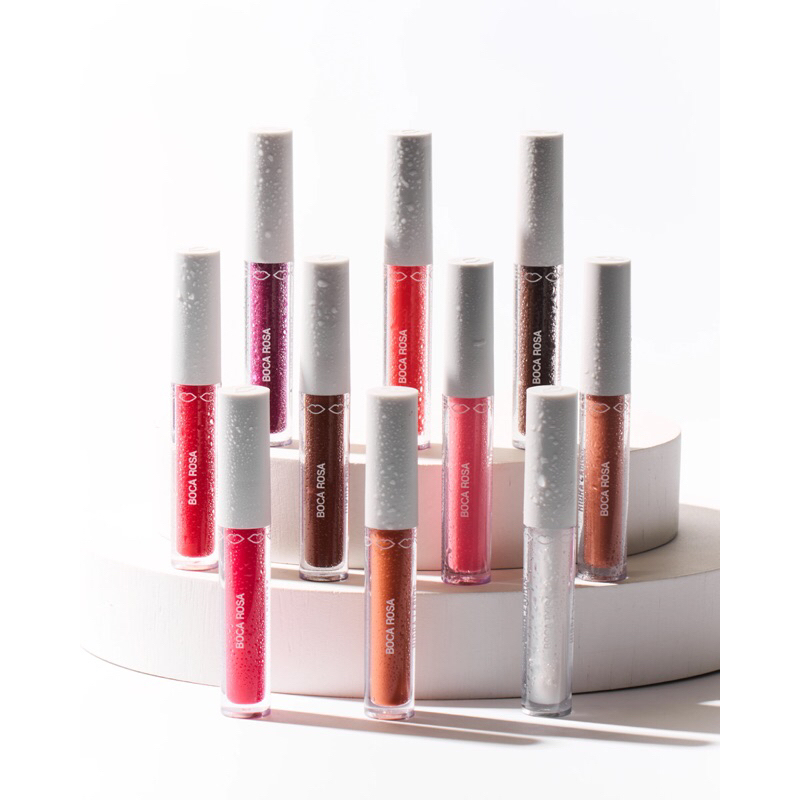Gloss Hidra Labios Boca Rosa cores pétala e coral | Shopee Brasil