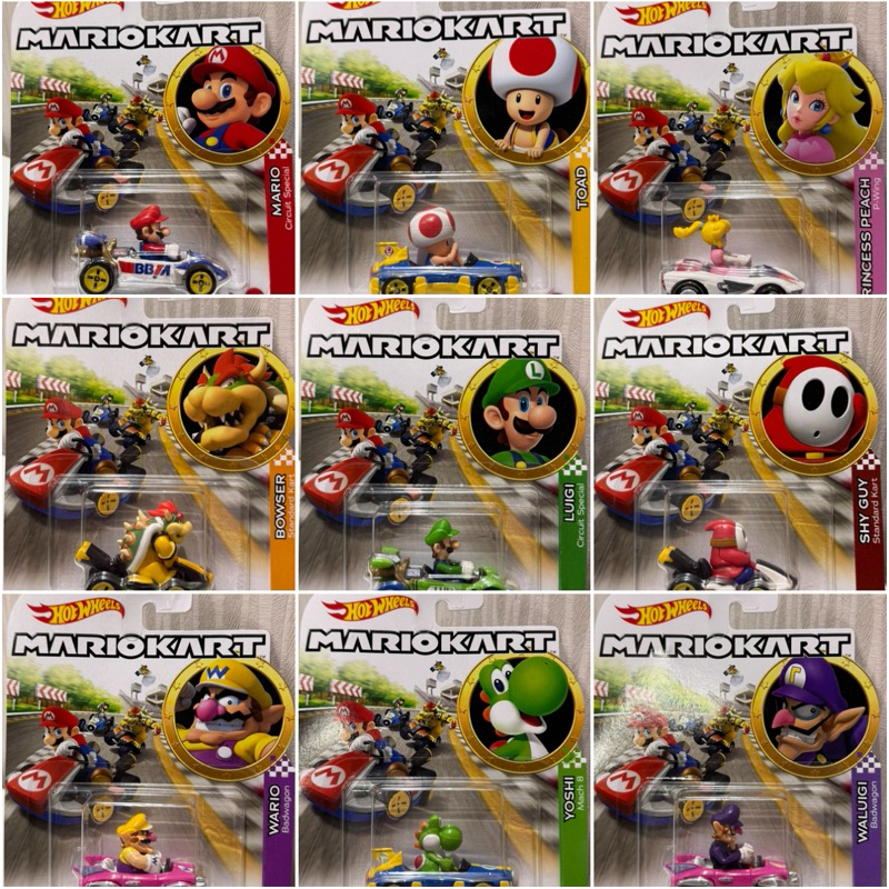 Carrinho Hot wheels Mario Kart / Carrinhos hot wheels temáticos / Toad ...