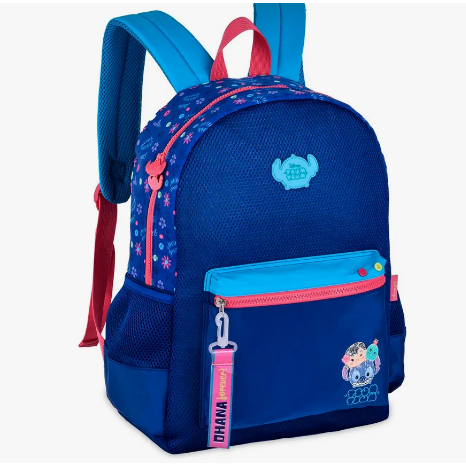 Mochila Escolar Infanto Juvenil Lilo e Stitch-Oficial Tsun Tsun (Disney ...