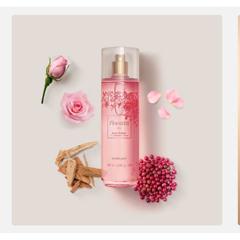 Floratta Rose Body Splash 200 ml -O Boticário | Shopee Brasil
