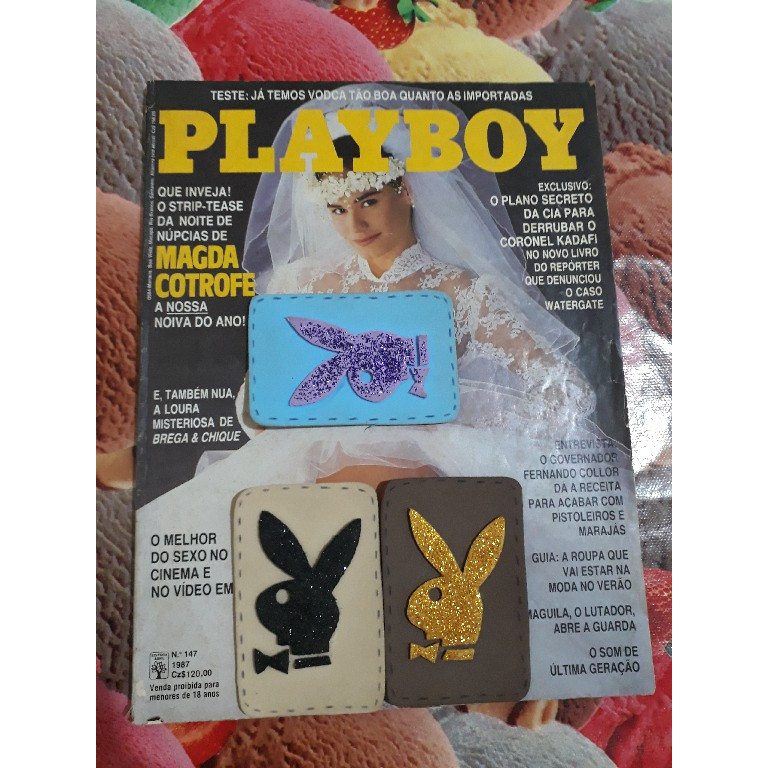 Revista Playboy Magda Cotrofe 1987 | Shopee Brasil