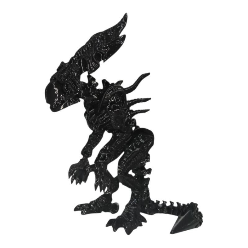 RAINHA ALIEN XENOMORFO Boneco Articulado xenopédia - Queen (caste ...