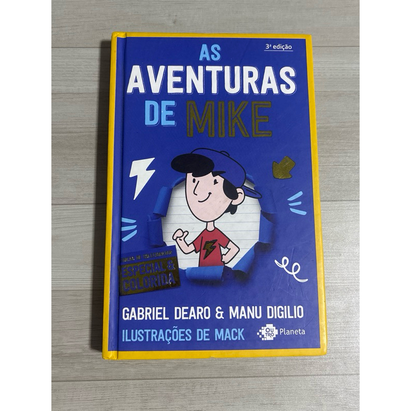 livro As aventuras de Mike de Gabriel Dearo & Manu Digilio Ed Planeta ...