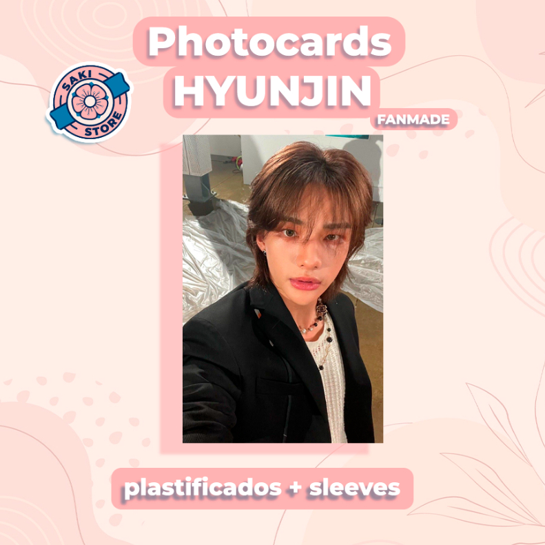 Photocards Hyunjin - Fanmade - Kpop - Selca | Shopee Brasil