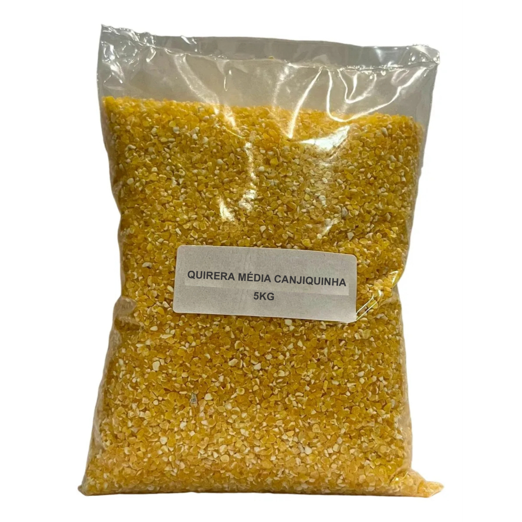 QUIRELA MILHO MOIDO QUEBRADO GALINHA 5KG PARA ALIMENTAÇÃO ANIMAL ...