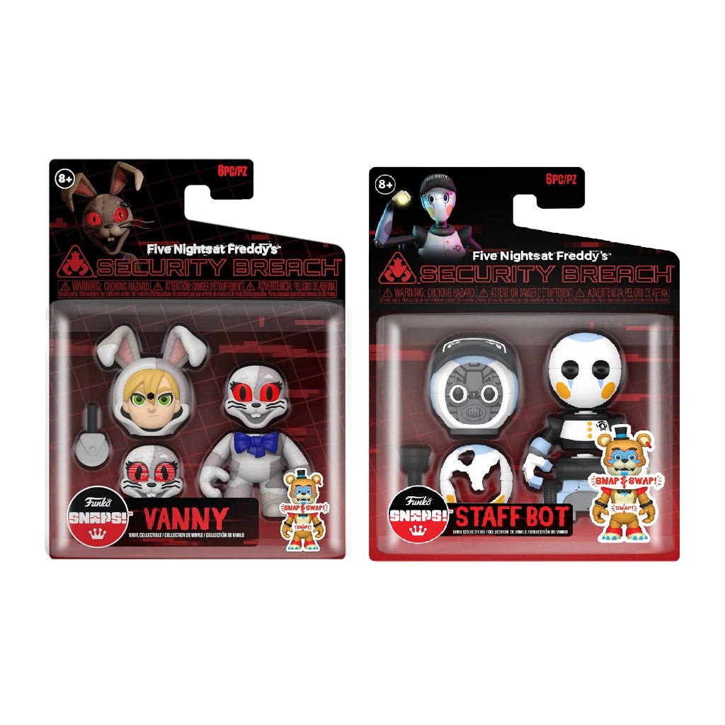 Funko Snaps Staff bot - Vanny Five Nights At Freddys | Shopee Brasil