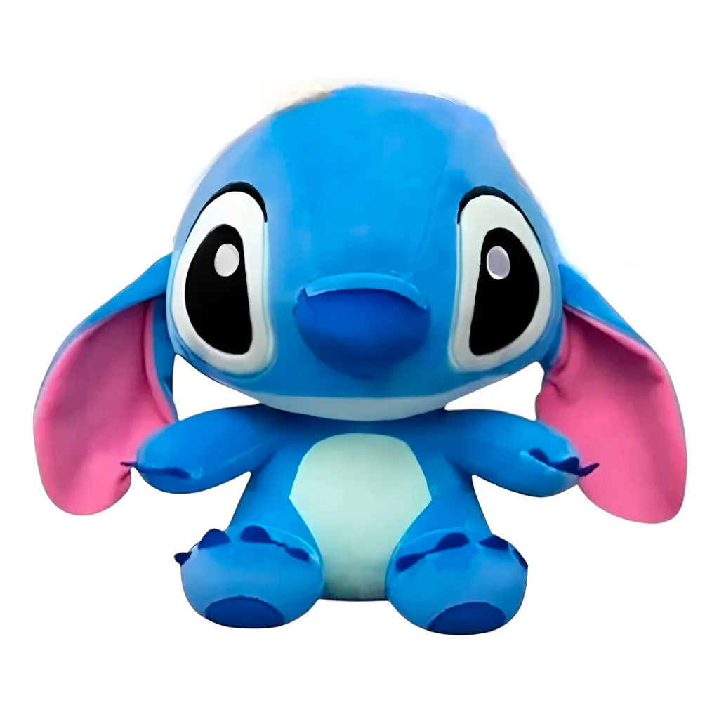 Pelúcia Stitch Lilo E Stitch E Angel Azul Ou Rosa 25cm | Shopee Brasil