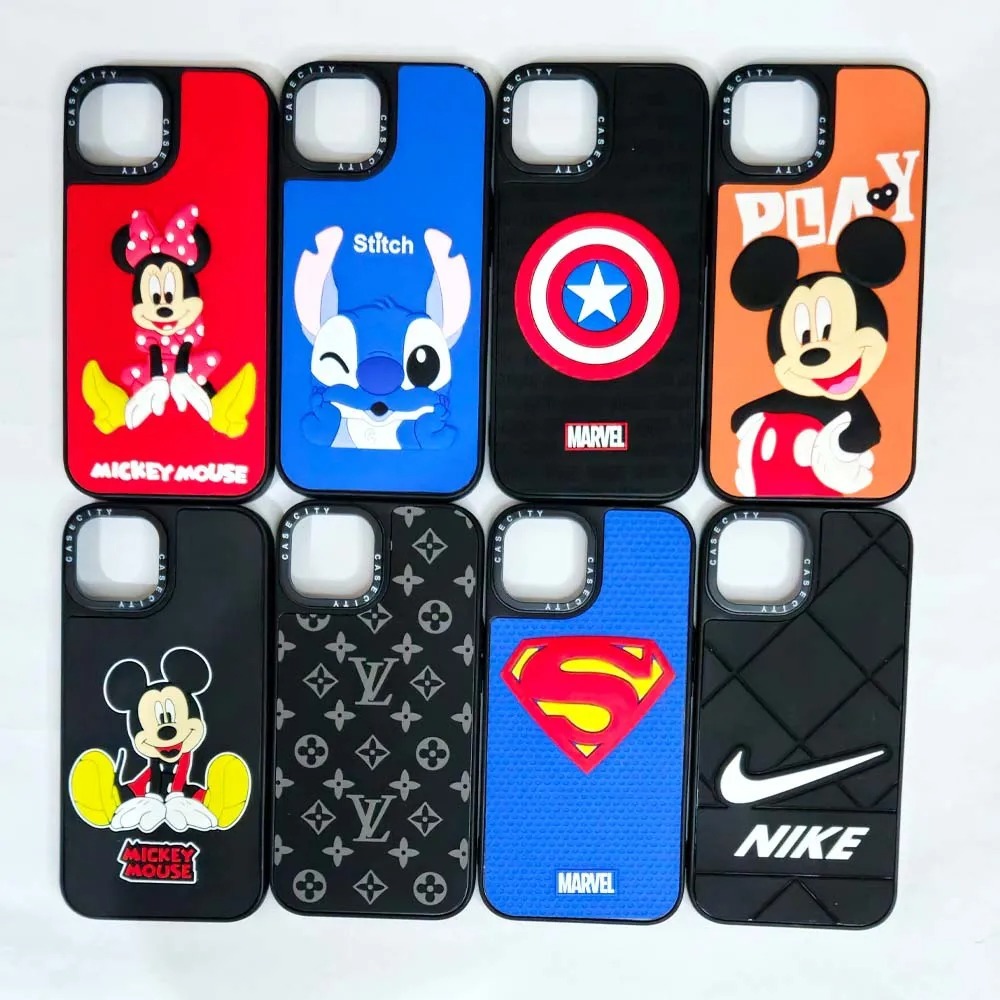 Capa/Capinha/Case Cartoon com Estampa 3D Antichoque/Proteção Premium ...