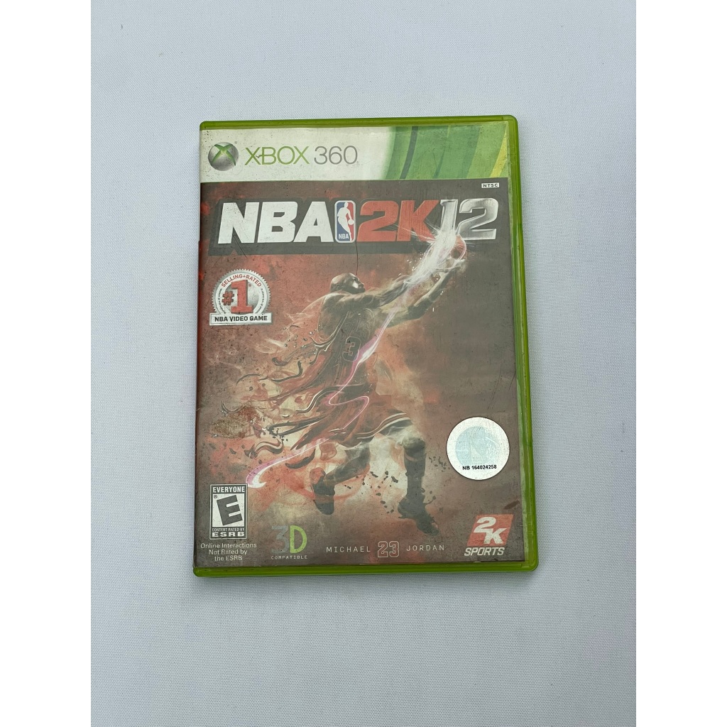 NBA 2k12 Original Xbox 360 Físico | Shopee Brasil