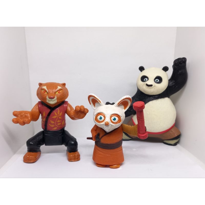 Lote 3 bonecos Kung-Fu Panda McDonald's | Shopee Brasil
