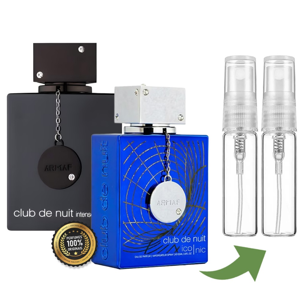 Kit Perfumes Masculino Árabe Club de Nuit Intense Man e Club de Nuit ...