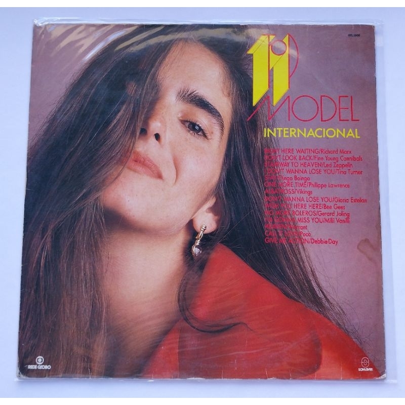 LP Disco de Vinil Top Model Internacional Trilha Sonora Novela | Shopee ...