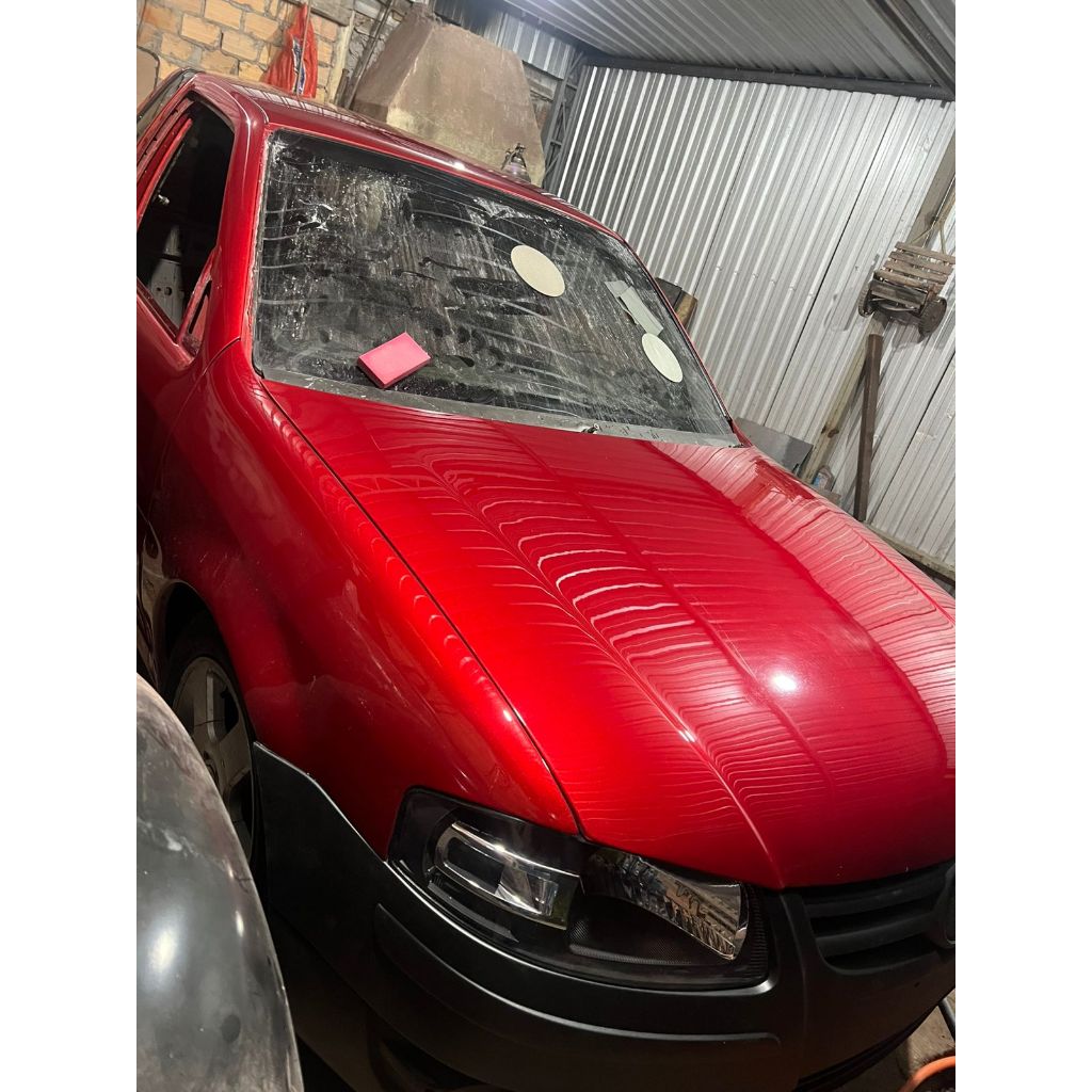 Tinta automotiva base poliester Candy vermelho Especial Exclusiva Base ...