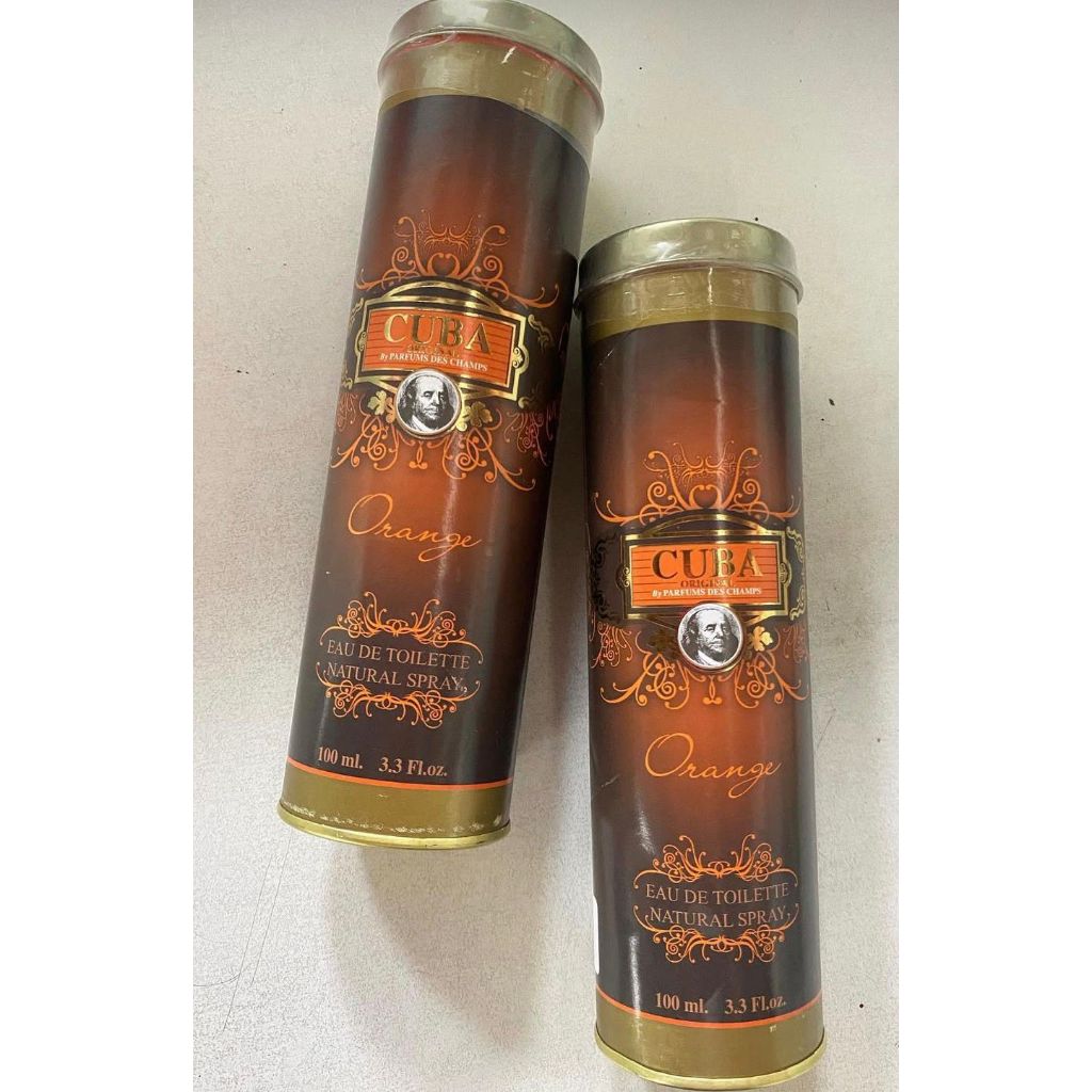Perfume Cuba Orange 100ml Eau De Toilette l Original | Shopee Brasil