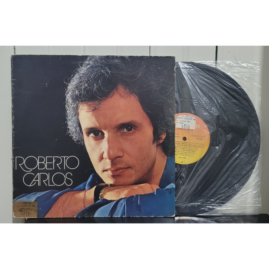 Disco em Vinil LP Roberto Carlos Coleção de Colecionador CBS Acervo ...