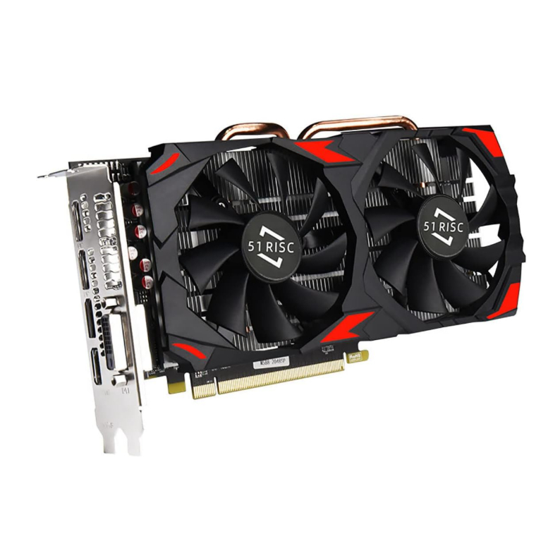 Placa de Vídeo 51Risc RX580 8GB GDDR5 | Shopee Brasil