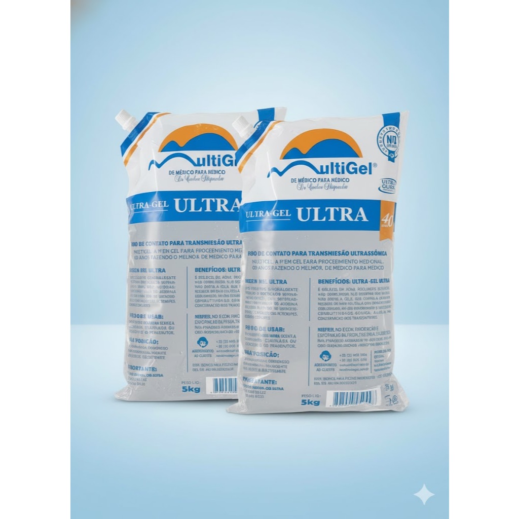 Kit Bolsa de Gel para Ultrassom – Multi Gel 5kg | Shopee Brasil