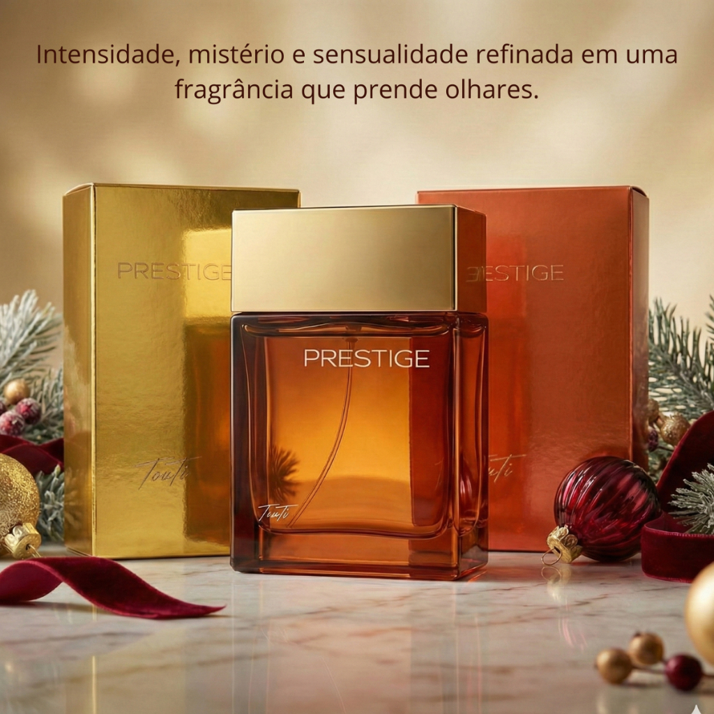 Perfume Touti Prestige Masc 100ml Amadeirado Intenso Original | Shopee ...