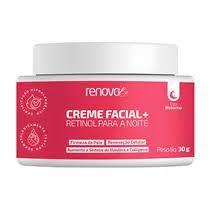 Creme Facial Retinol Noite Com Elastina Colágeno Renova Be 30g | Shopee ...