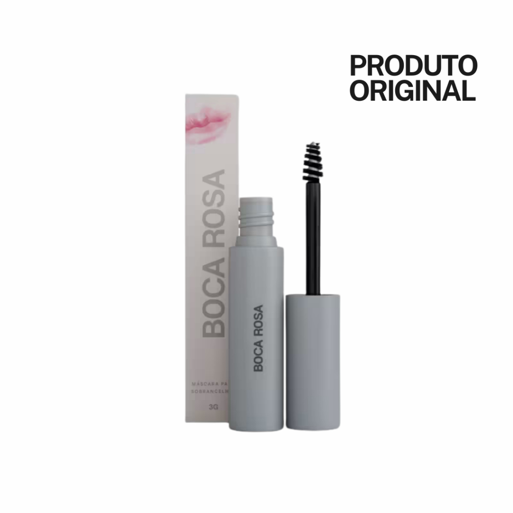 Máscara Para Sobrancelha Boca Rosa Rosa Brow Lamination Modelador ...