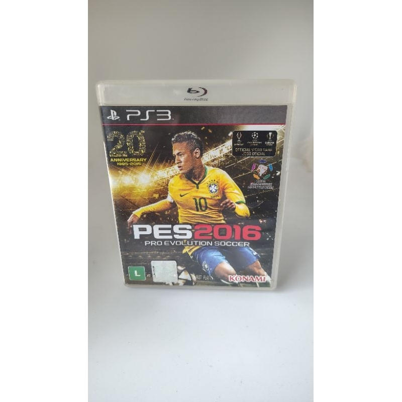 Jogo PS3 – PES 2016 – Pro Evolution Soccer – Konami - Original | Shopee ...