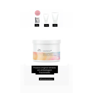 🌈 Wella Color Motion+ Structure Mask | Máscara de Tratamento ...