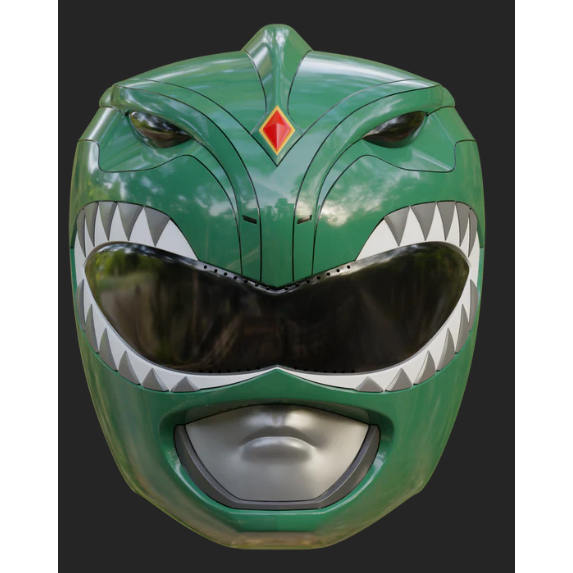 Capacete Ranger Verde Power Rangers – Cosplay e Decoração | Shopee Brasil